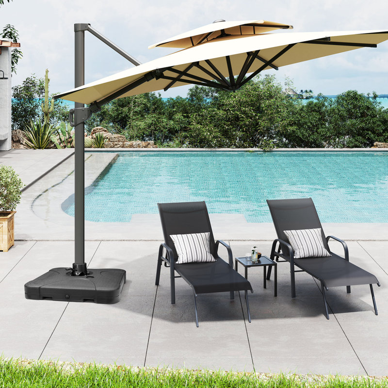 Mirveta 22 Lb. Plastic Free Standing Umbrella Base